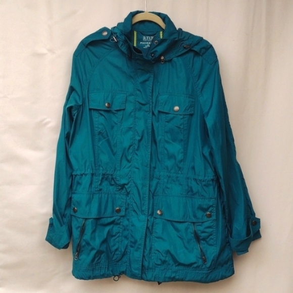 a.n.a | Jackets & Coats | Ana Teal Package Windbreaker Xl | Poshmark
